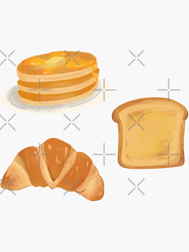 "Bread" Sticker for Sale by bonniechuck | Redbubble