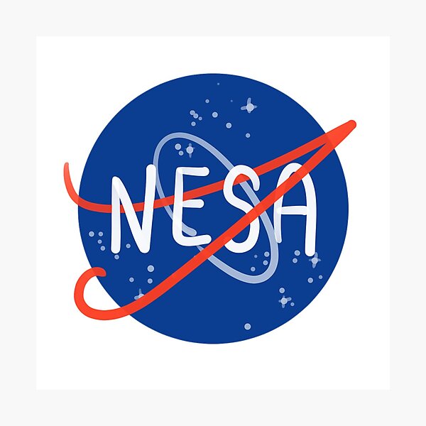 "NESA logo" Photographic Print by heebsdraws | Redbubble