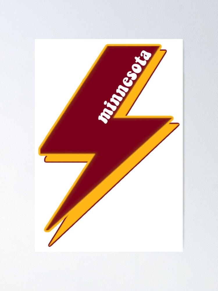 "Minnesota lightning" Poster for Sale by juliasantos5 | Redbubble