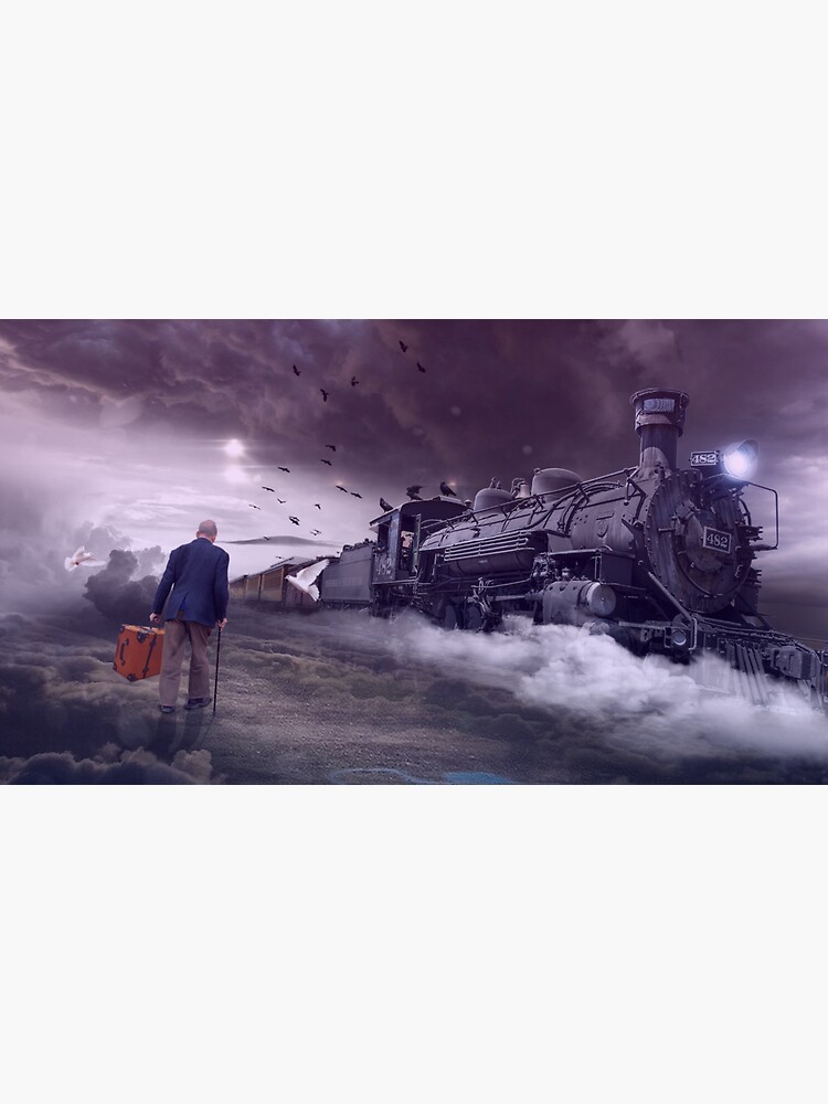 "Train to Heaven" Sticker by keepchoice | Redbubble