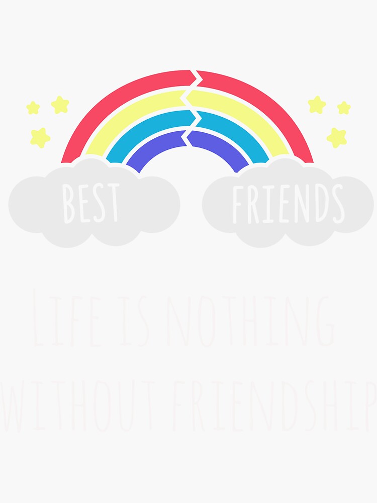 "Life is nothing without friendship shirt| Friendship shirt| National ...