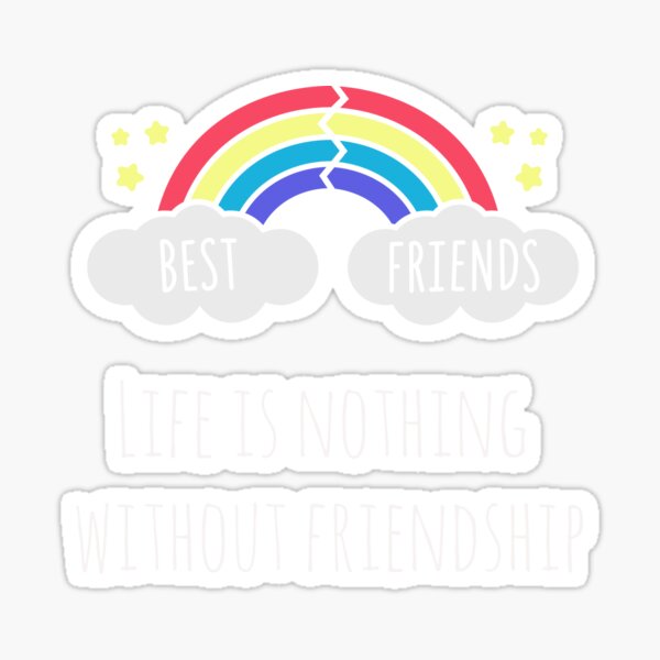 "Life is nothing without friendship shirt| Friendship shirt| National ...