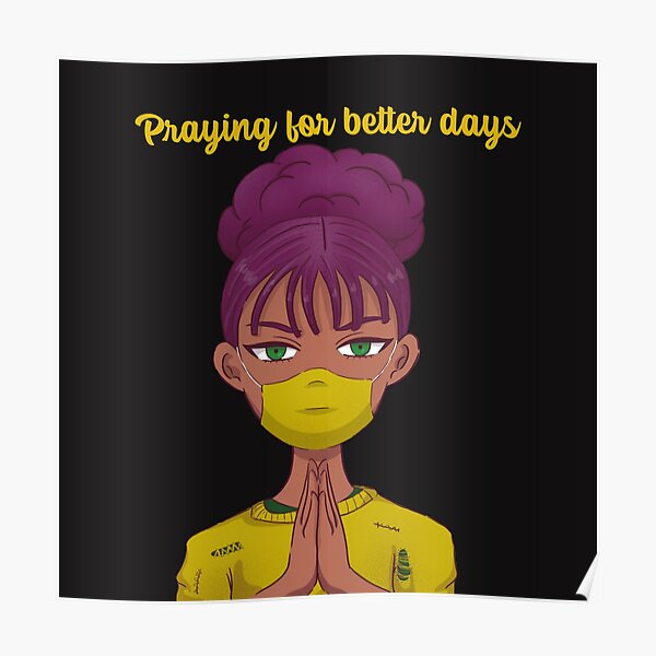 "Praying for better days- Avatar " Poster for Sale by Lowk3i | Redbubble