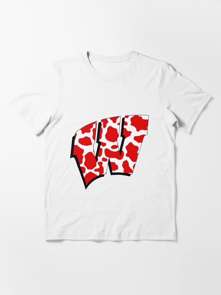 "Cow Print UW Madison Logo" T-shirt for Sale by GabiConidi | Redbubble ...