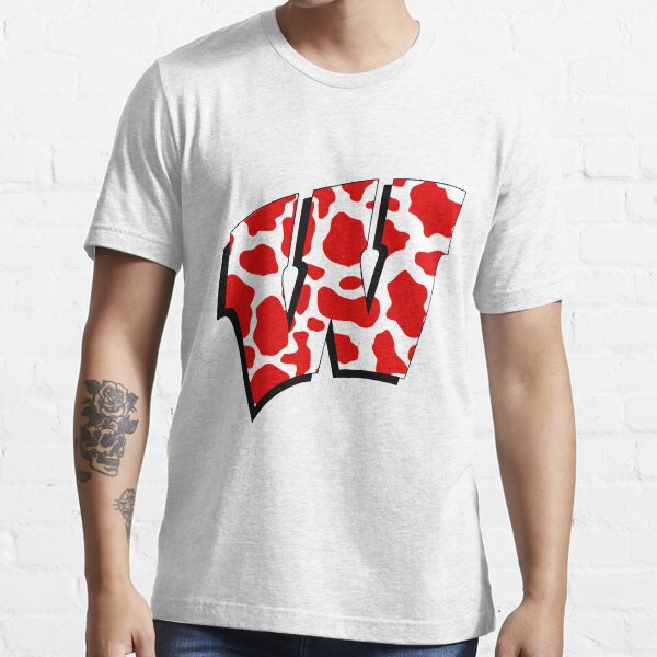 "Cow Print UW Madison Logo" T-shirt for Sale by GabiConidi | Redbubble ...