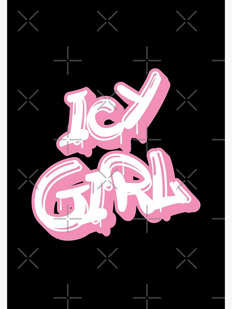 "Icy Girl (ICY GRL - Saweetie)" Art Print by CrystalCrush | Redbubble