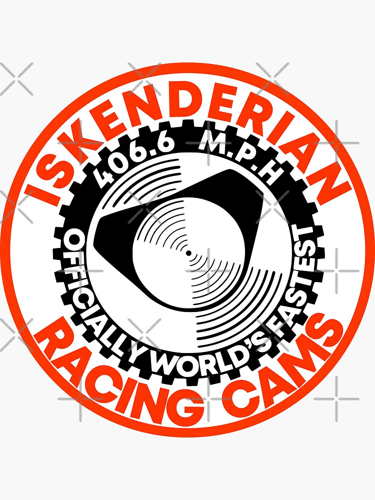 "racing cam" Sticker for Sale by monsieurspot | Redbubble