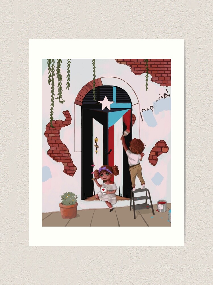 "Resiliencia" Art Print for Sale by Fabiola Irizarry | Redbubble