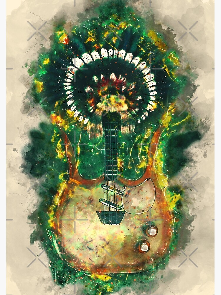 "Link Wray's electric guitar" Poster for Sale by popcultposters1 ...