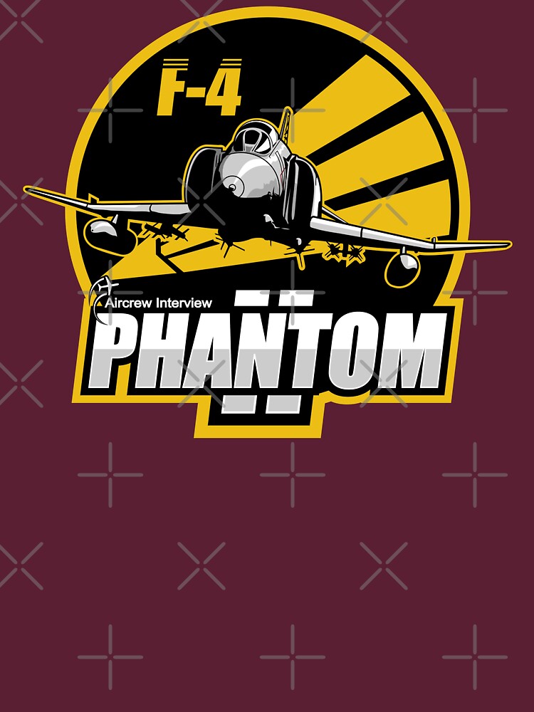 "F-4 Phantom II" T-shirt for Sale by ACInterview | Redbubble | f4 t ...