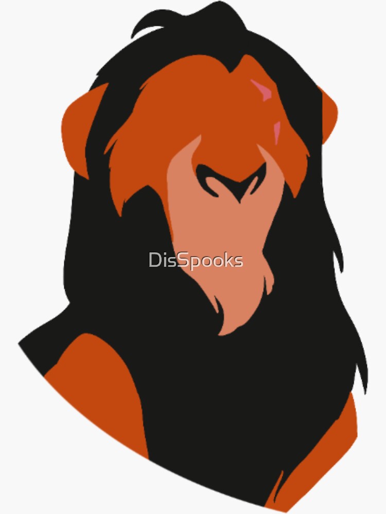 "Minimalist Scar" Sticker for Sale by DisSpooks | Redbubble