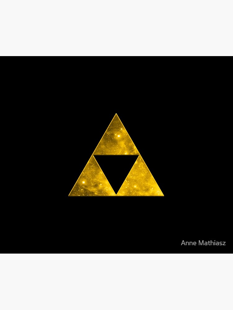 "Triforce, Ancient Magical Symbol, Sierpinski Triangle, Galaxy" Throw ...