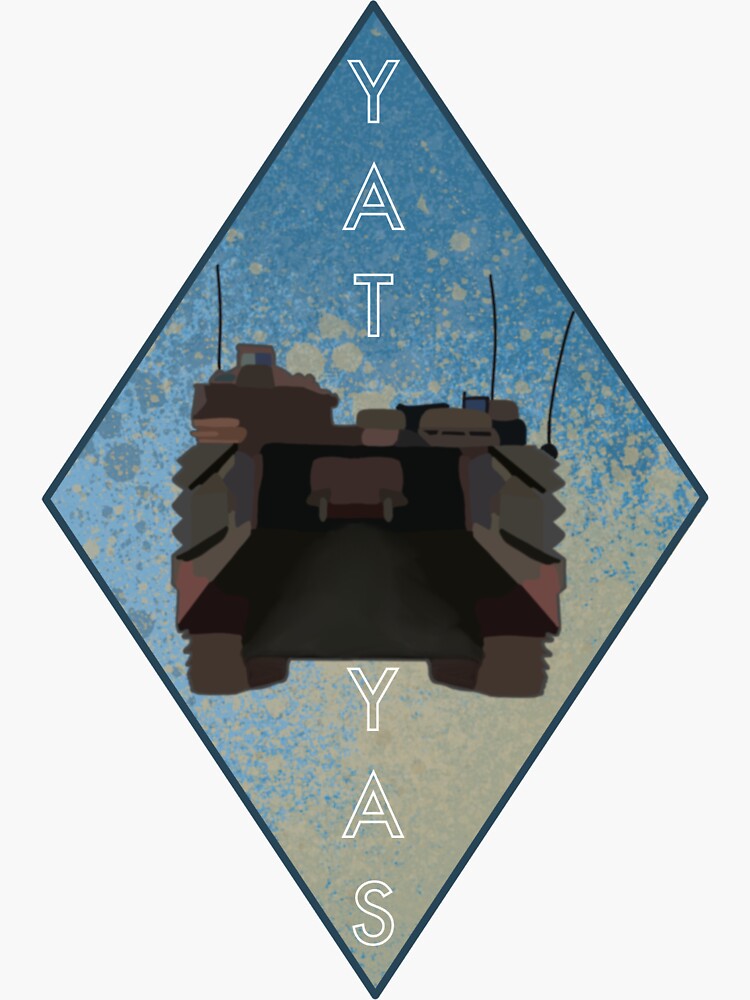 "YAT YAS" Sticker for Sale by jchenoweth | Redbubble