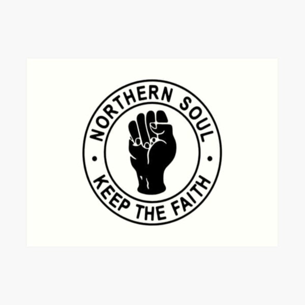"Classic Northern Soul logo" Art Print for Sale by PhilH77 | Redbubble