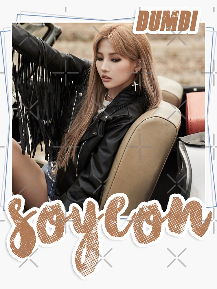 "Gidle - Soyeon" Sticker for Sale by 95amy | Redbubble