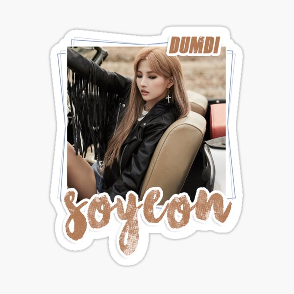 "Gidle - Soyeon" Sticker for Sale by 95amy | Redbubble