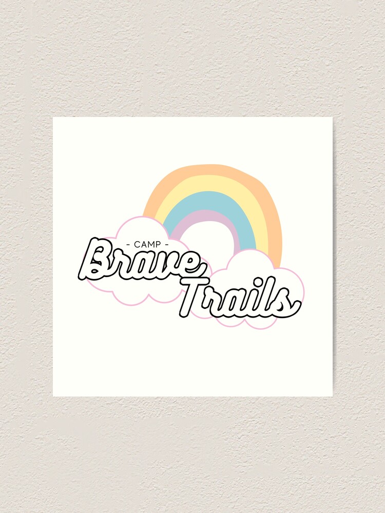 "Brave Trails Rainbow Clouds" Art Print by BraveTrails | Redbubble