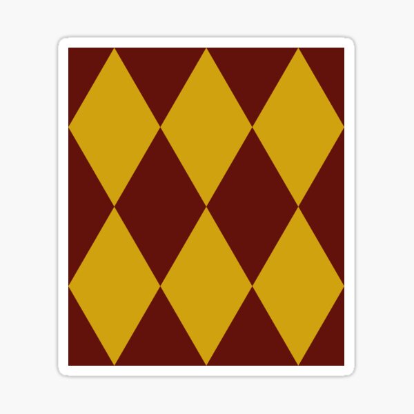 "Gryffin Pattern" Sticker for Sale by fantasy-bubble | Redbubble