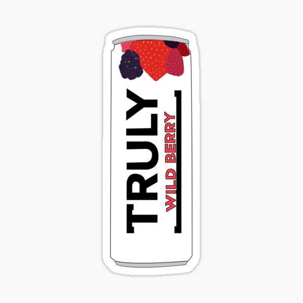 "Truly Sticker Wild Berry" Sticker for Sale by sophieerrico | Redbubble