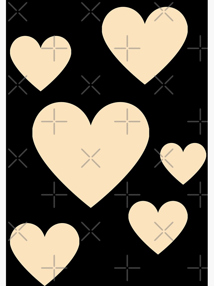 "*Hearts* by Berezabella" Sticker for Sale by Berezabella | Redbubble