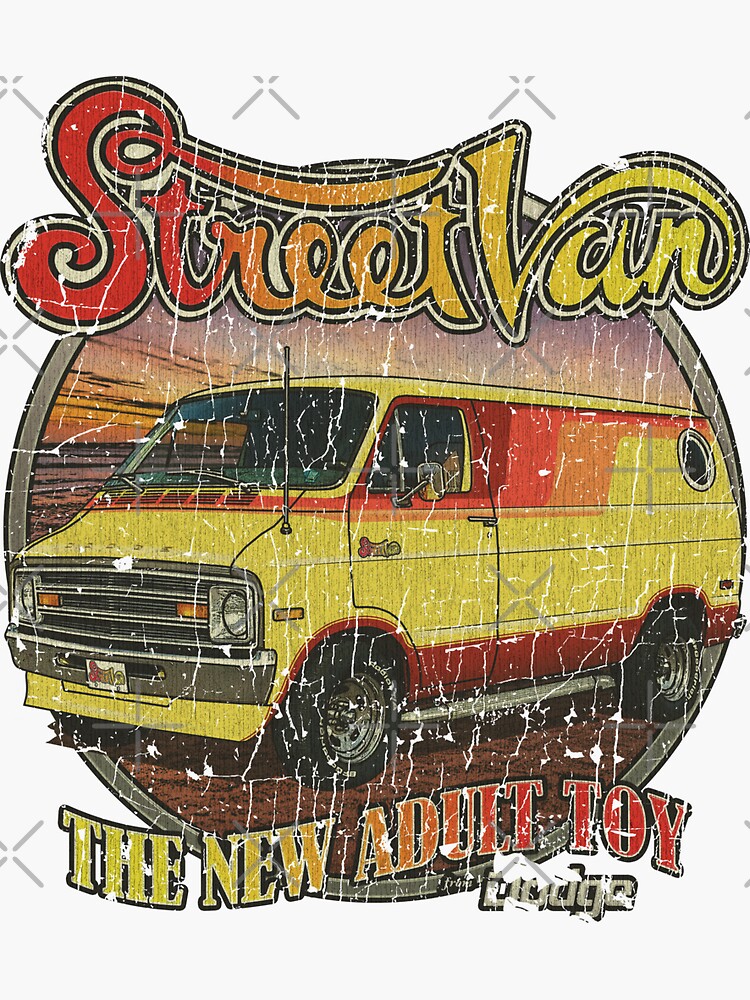"Street Van '76" Sticker for Sale by jacobcdietz | Redbubble
