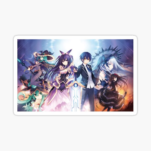 "Date A Live " Sticker for Sale by lovegirl3535 | Redbubble
