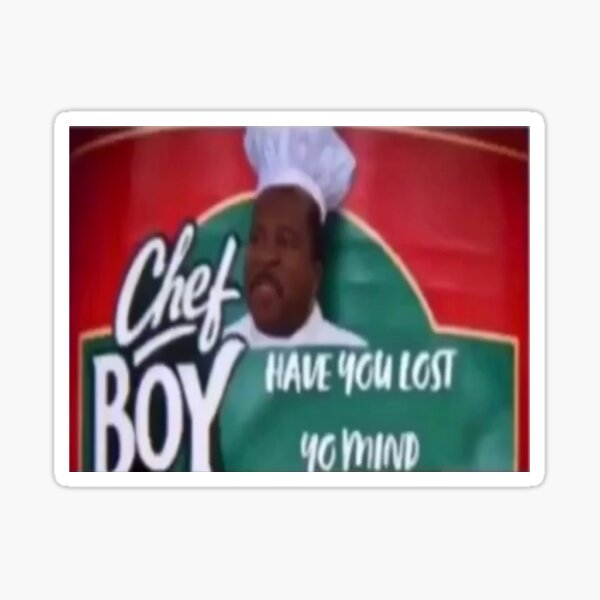 "Chef groupchat meme" Sticker by Haya20 | Redbubble