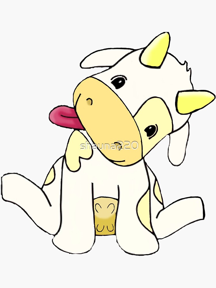 "Lemon Cow" Sticker by shauna220 | Redbubble