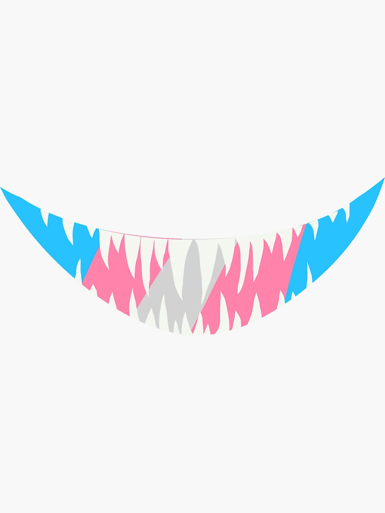 "Trans pride smile 2 | TheLemonSpoon " Sticker for Sale by ...