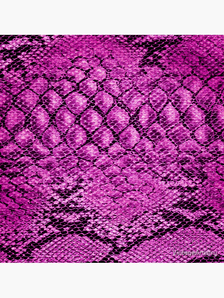 "pink snake pattern" Sticker for Sale by VintageArtistry | Redbubble