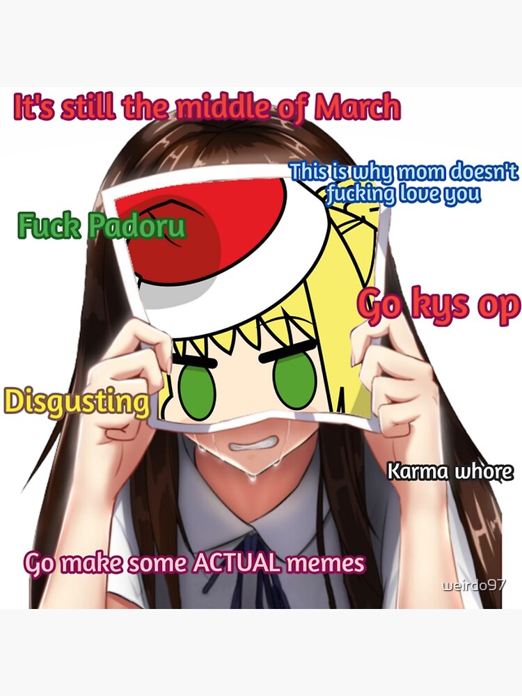 "Padoru Padoru meme" Poster by weirdo97 | Redbubble