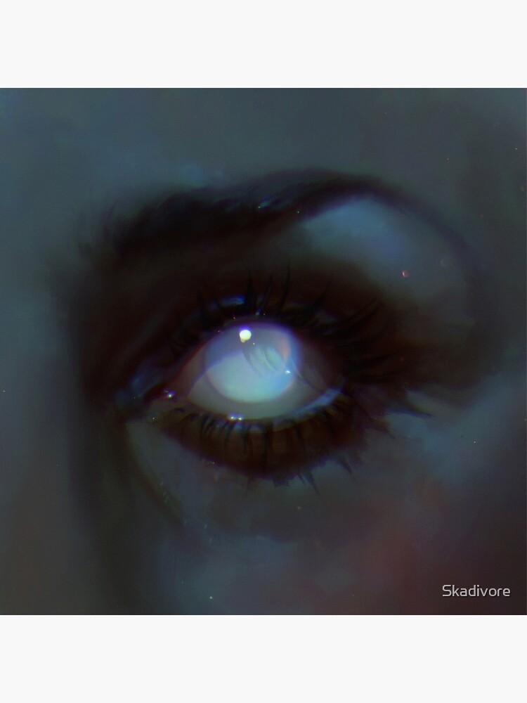 "Holo Eye" Poster for Sale by Skadivore | Redbubble