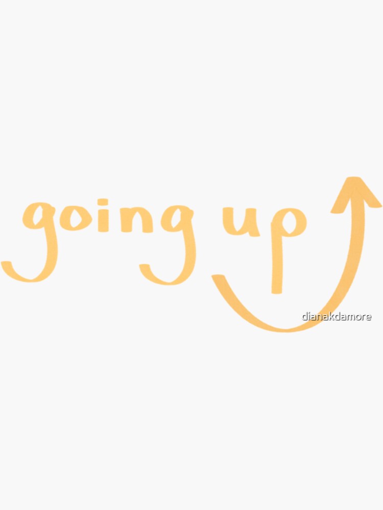 "Sing Street Going Up" Sticker for Sale by dianakdamore | Redbubble