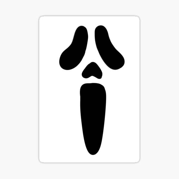 "SCREAM" Sticker by sunlessview | Redbubble