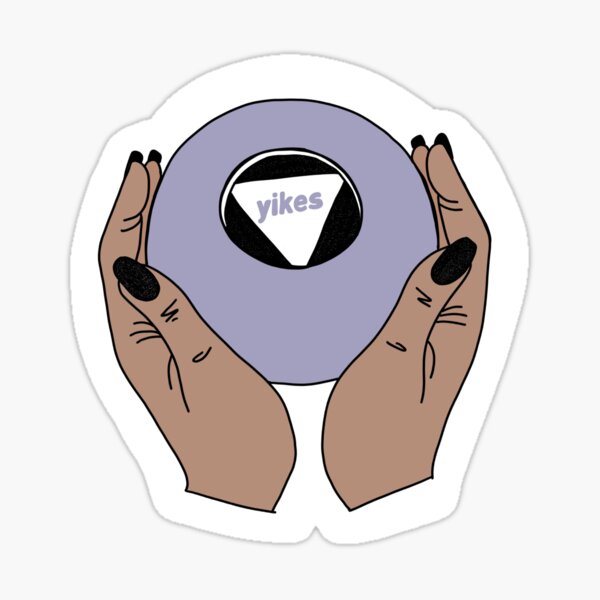 "Magic 8 ball" Sticker by mckaylaamalloy | Redbubble