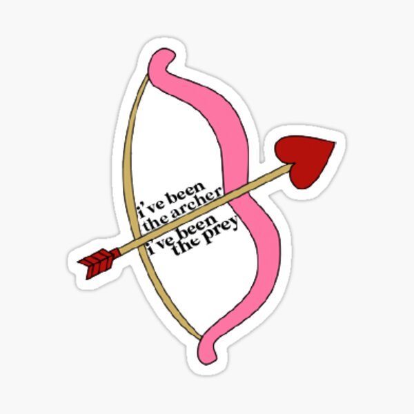 "The Archer" Sticker for Sale by mslucyrose | Redbubble