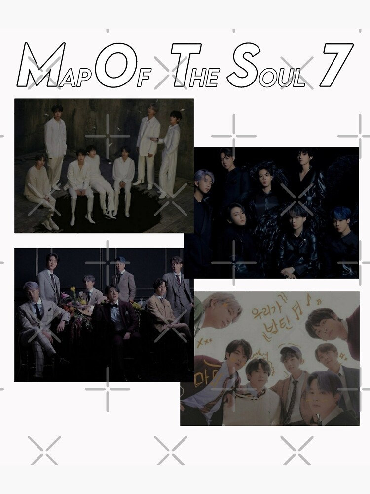 "BTS - MOTS 7 concept photo collage" Poster for Sale by banqau | Redbubble
