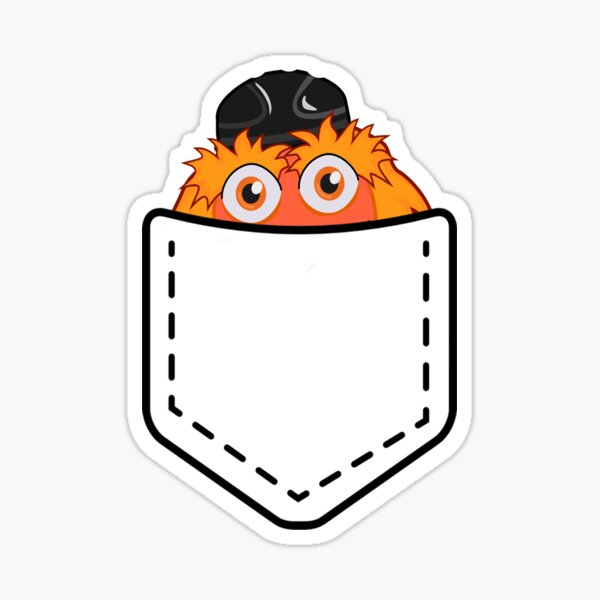 "Gritty Mascot in Pocket philadelphia flyers mascot Philly hockey fans ...