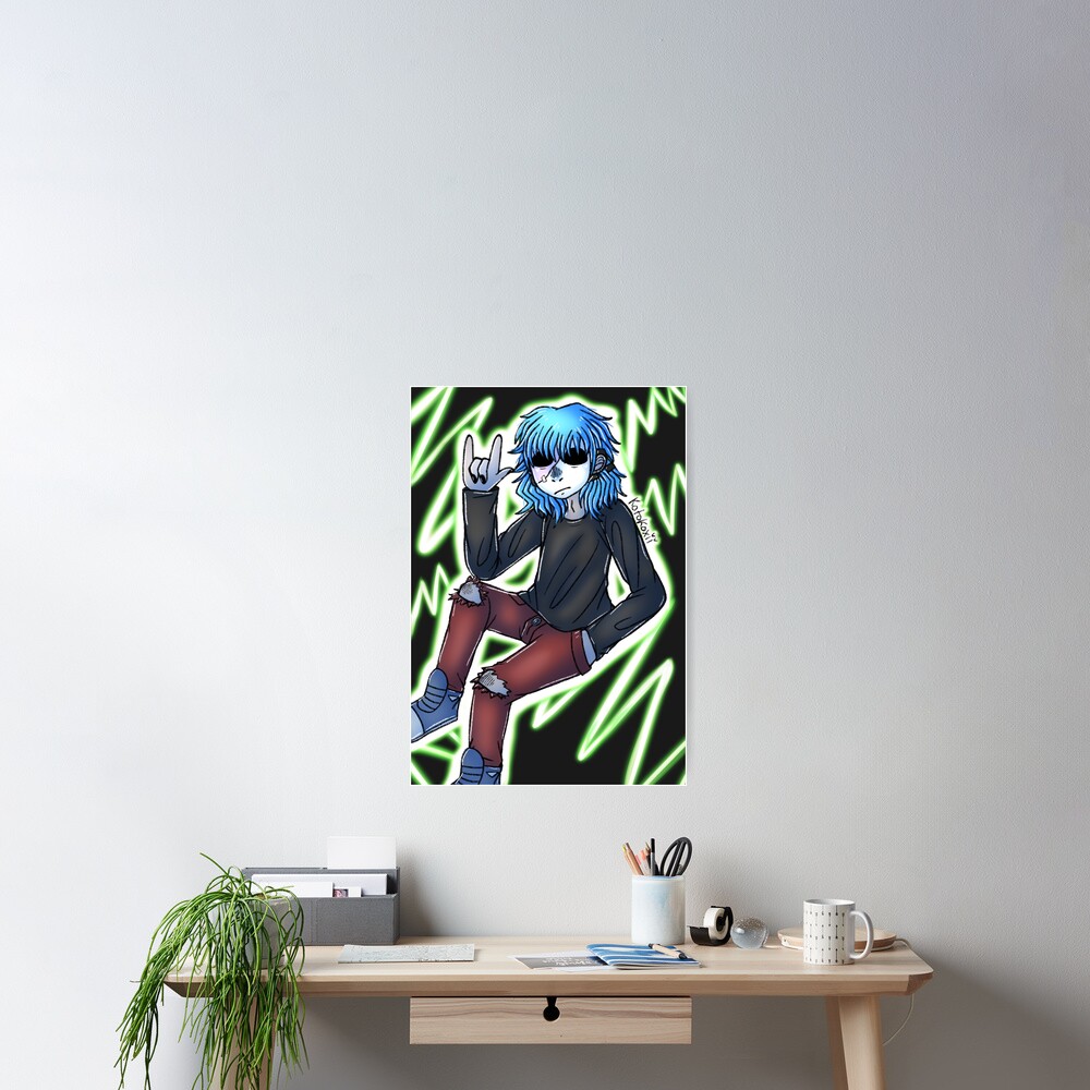 "Sally face" Poster by Kotokoxii | Redbubble