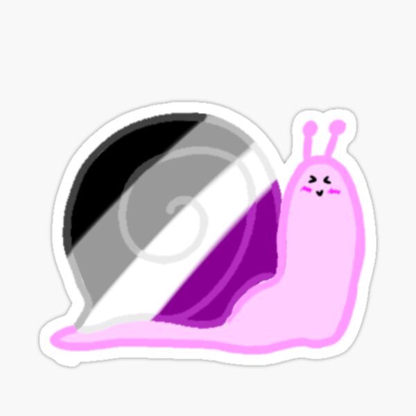 "non-binary pride snail" Sticker by Munchies42 | Redbubble