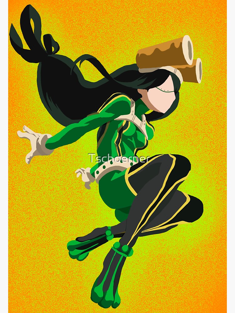 "Asui Tsuyu " Sticker by Tschoerner | Redbubble