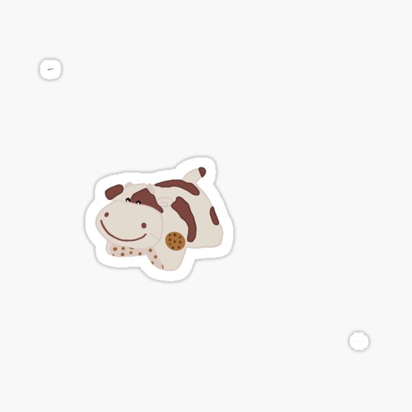 "Chocolate Chip Cow" Sticker by christina7660 | Redbubble