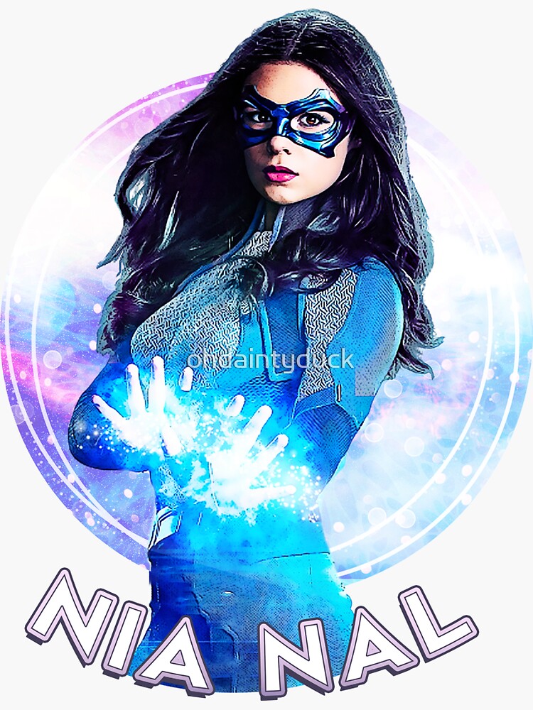 "Nia Nal" Sticker for Sale by ohdaintyduck | Redbubble