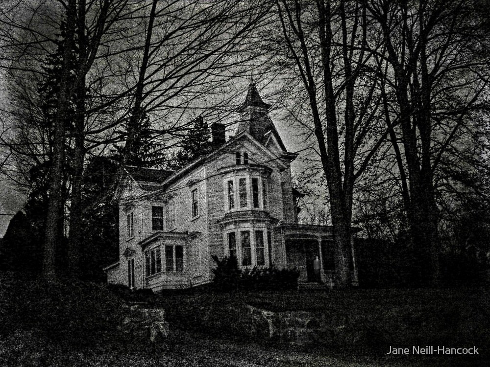 "Haunted House in Waterloo Village, Byram Township, NJ" by Jane Neill ...
