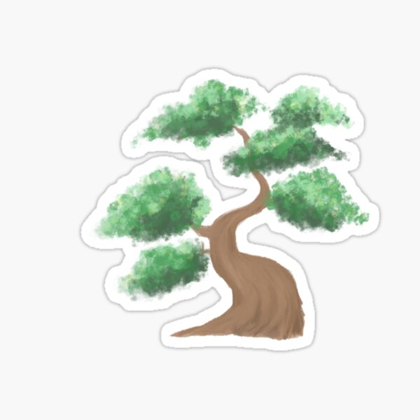 "Bonsai Tree" Sticker by a-sweet-tea | Redbubble