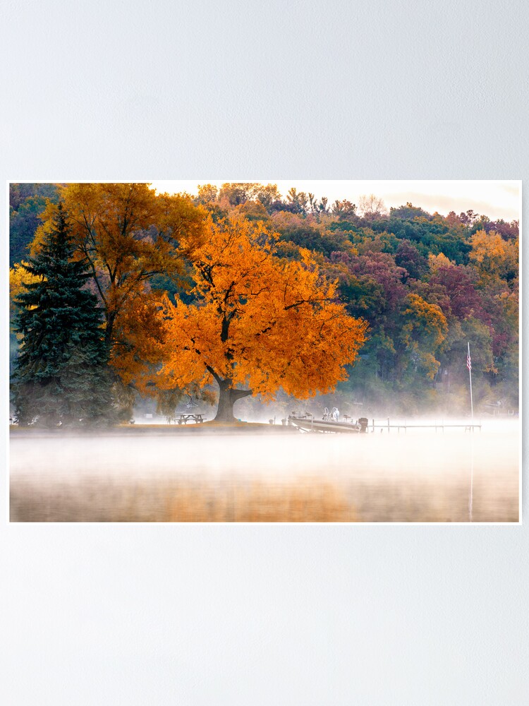 "End of the Season - Lake James, Angola, Indiana" Poster for Sale by ...
