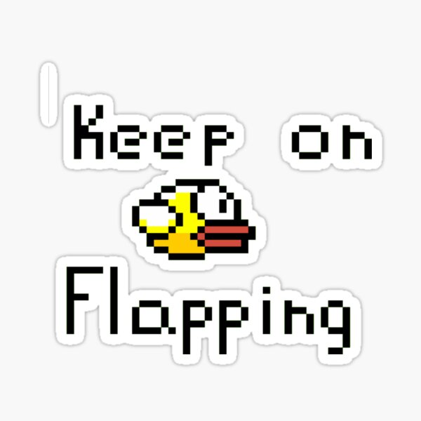 "Flappy Bird" Sticker for Sale by PopCult | Redbubble