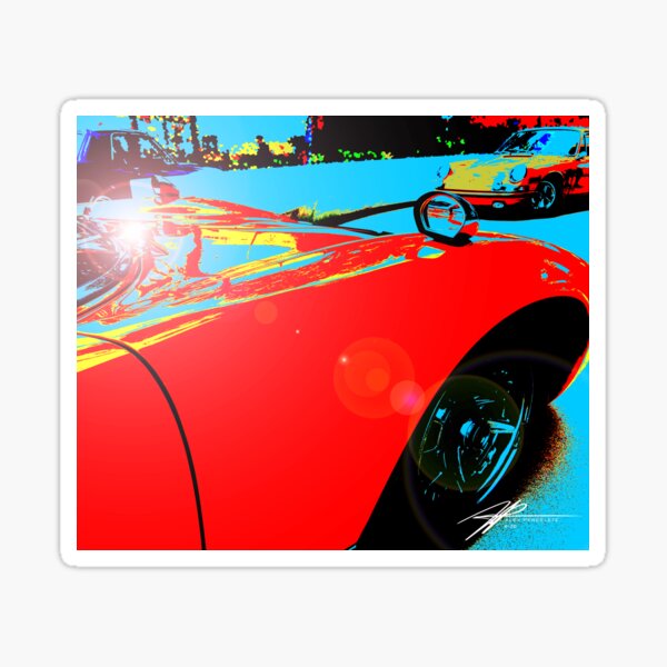 "Face Off" Sticker for Sale by Carfreak226 | Redbubble