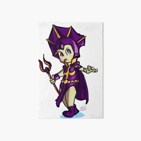 "evil lyn chibi" Art Board Print by dragonstudio | Redbubble