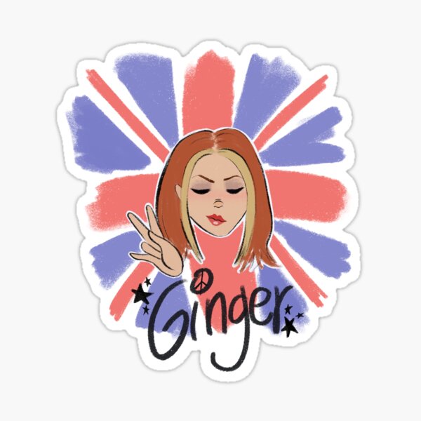 "Ginger" Sticker for Sale by joshda88 | Redbubble